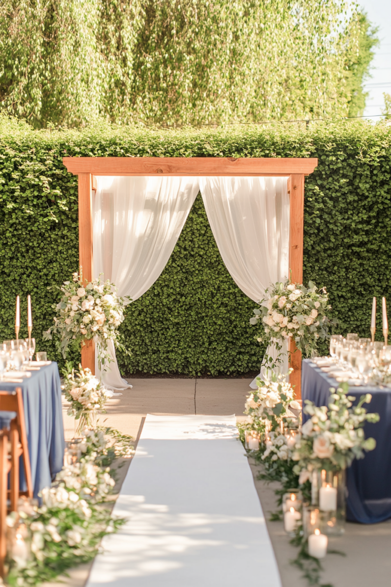 40 Simple Backyard Wedding Ideas