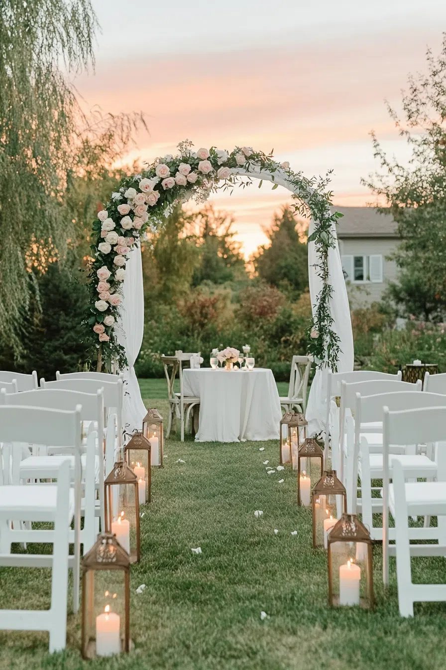 40 Simple Backyard Wedding Ideas
