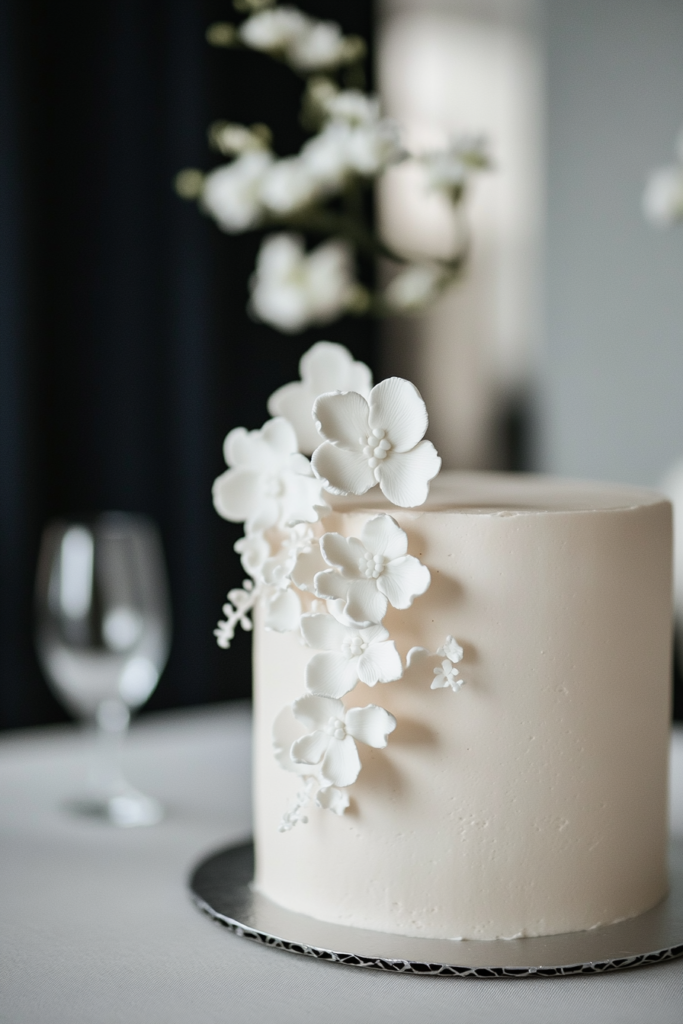 40+ Minimalist Wedding Cake Ideas