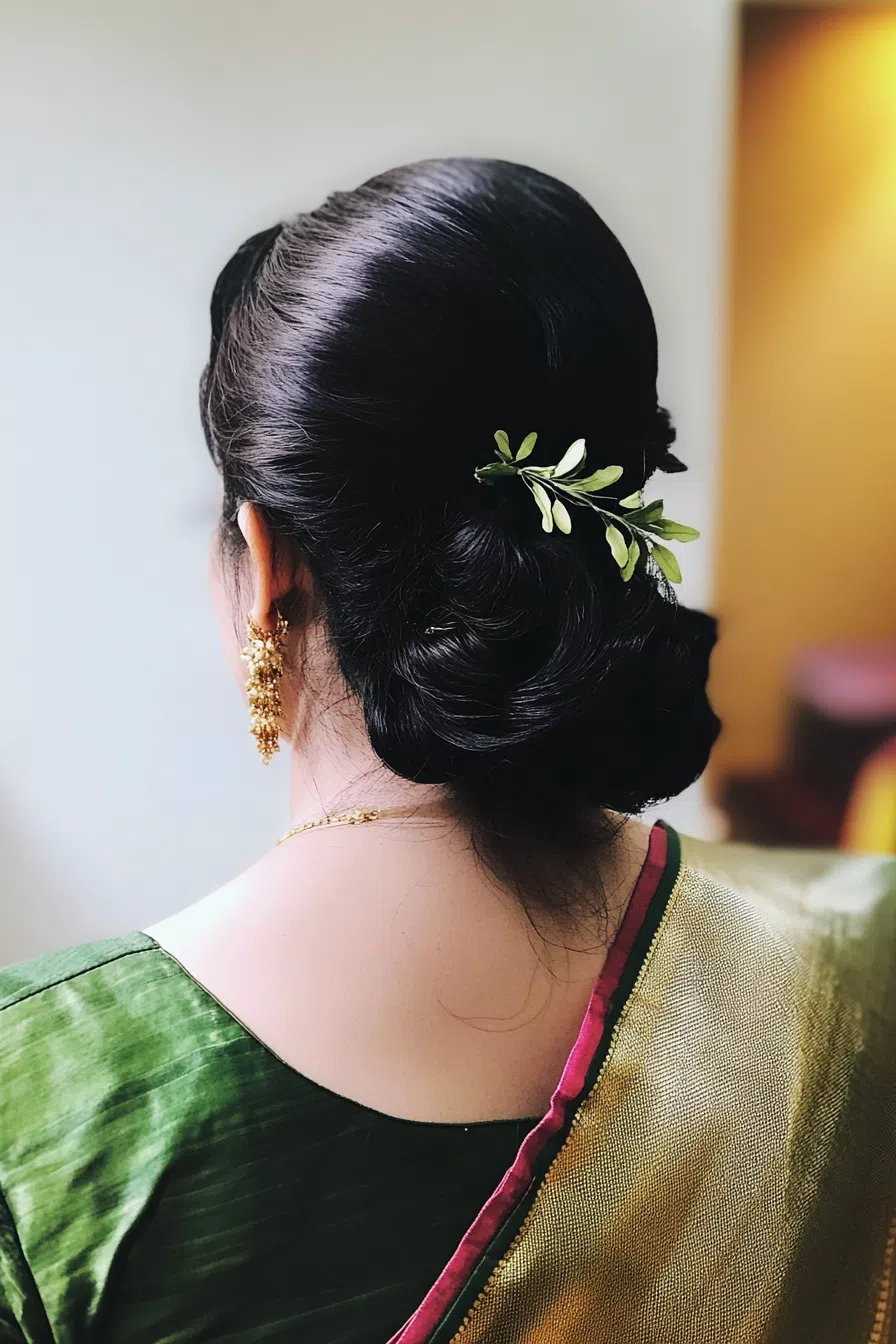 25+ Wedding Hairstyles For Sarees