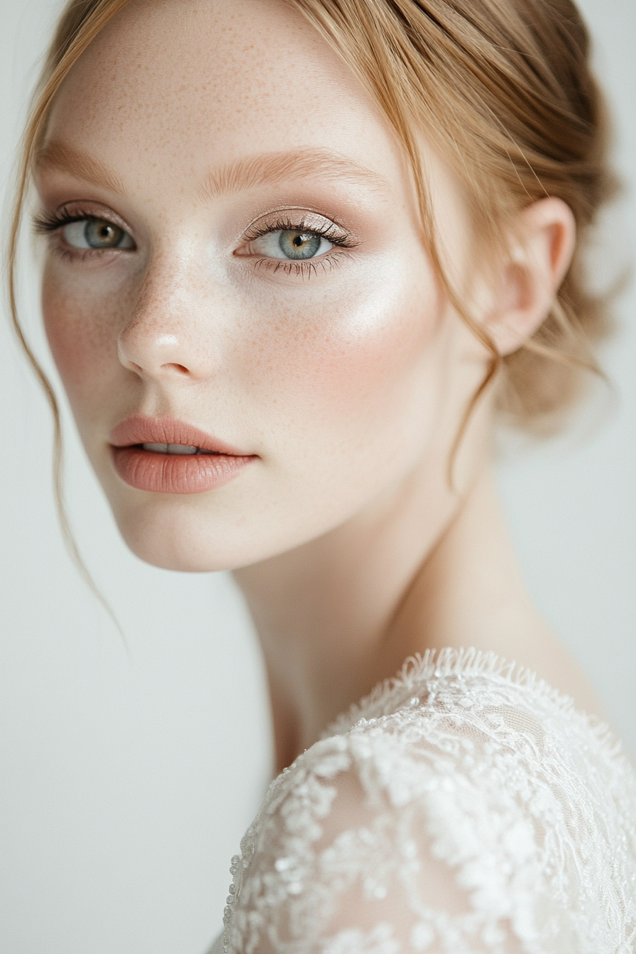 50+ Bridal Makeup Ideas for Pale Skin