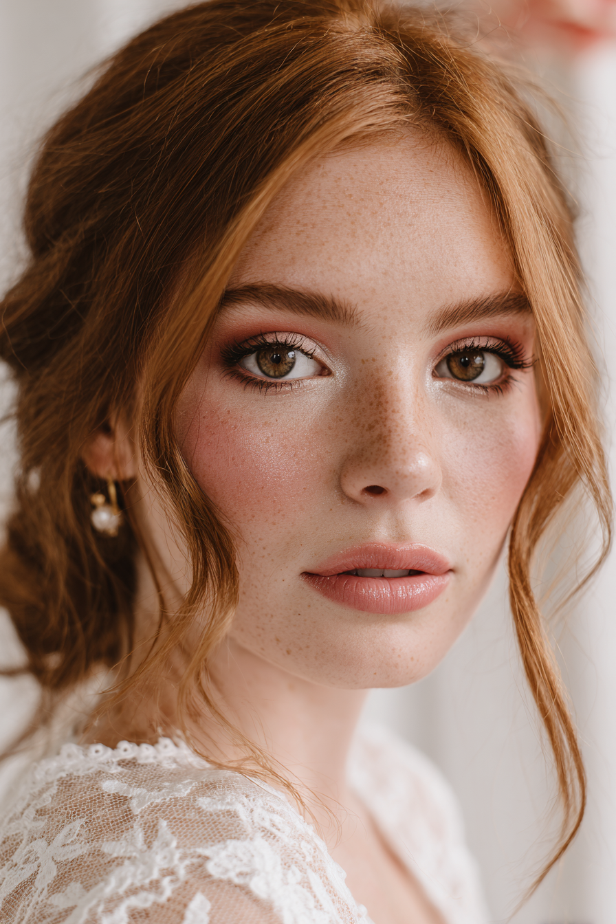 40+ Soft Pink Bridal Makeup Looks