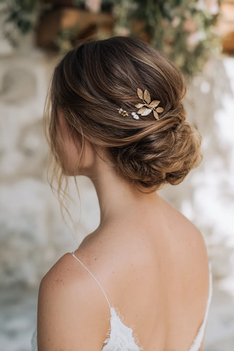 35+ Bridal Hair Low Bun Ideas