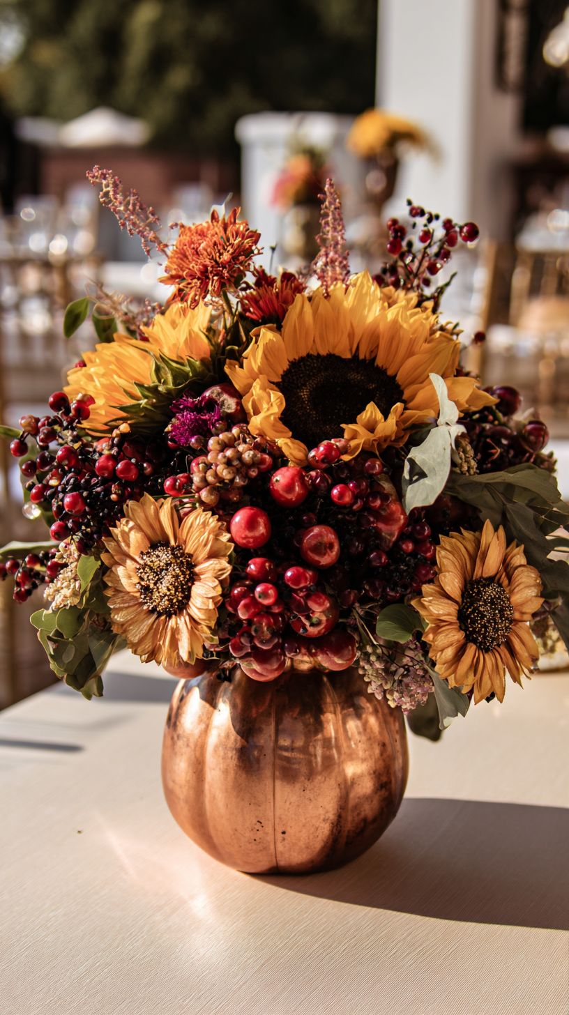 30+ Fall Wedding Centerpieces