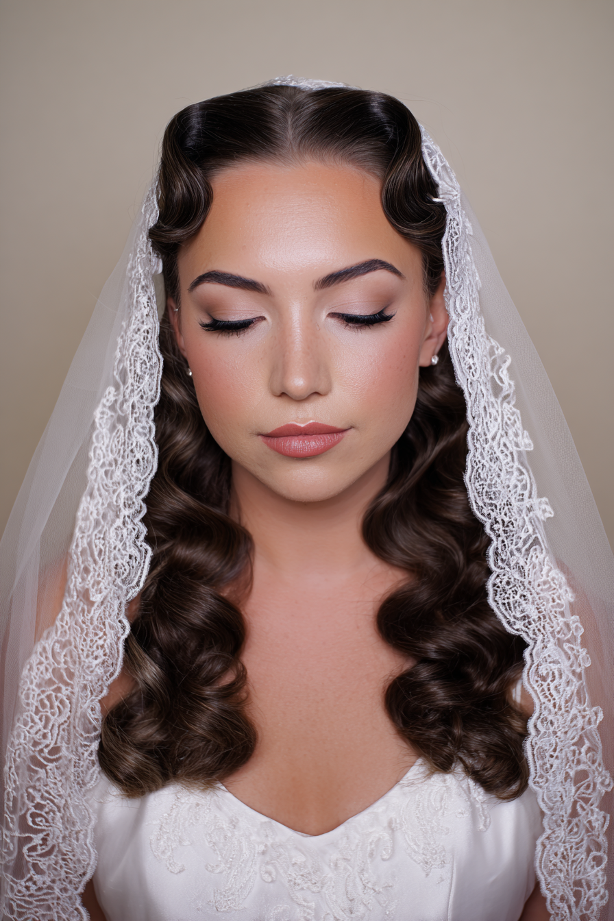 30+ Vintage Bridal Hair Ideas