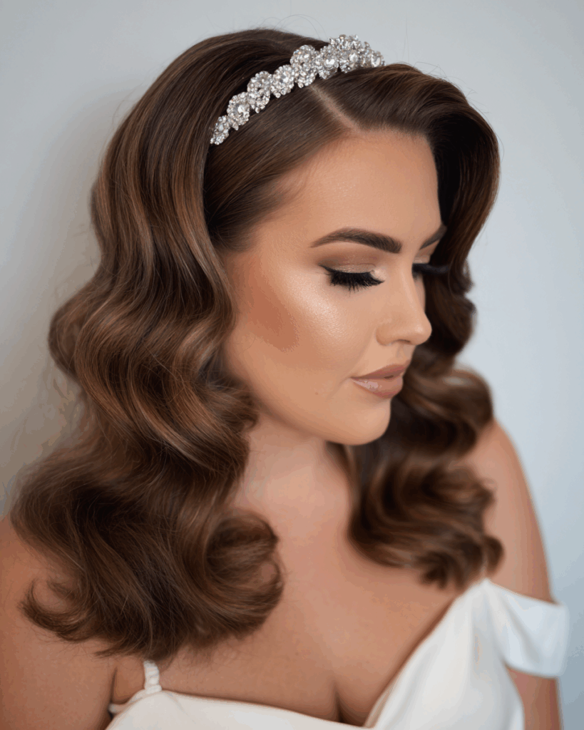 30+ Vintage Bridal Hair Ideas
