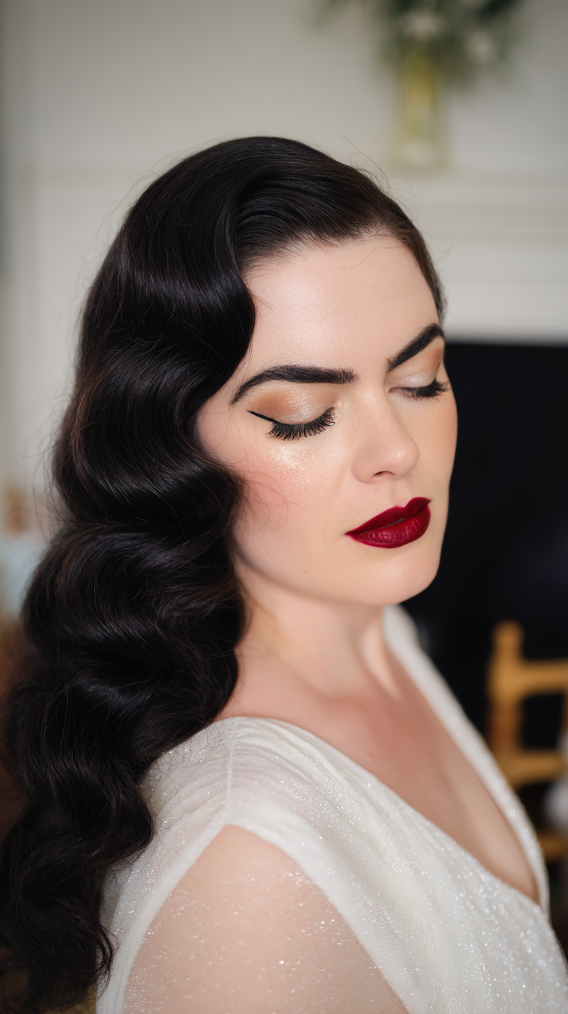 30+ Vintage Bridal Hair Ideas