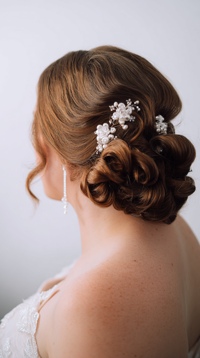 30+ Vintage Bridal Hair Ideas