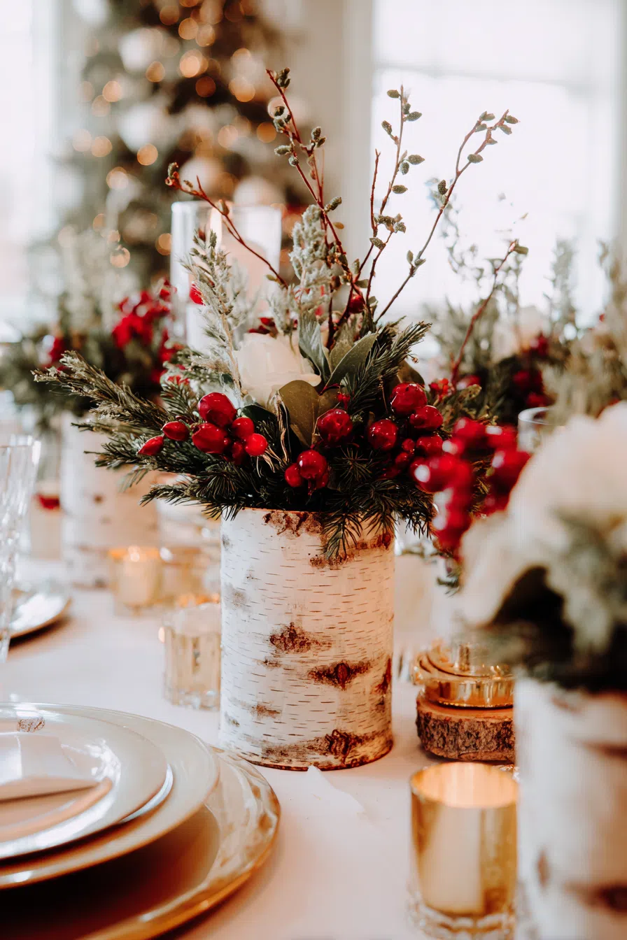 20+ Winter Wedding Centerpieces